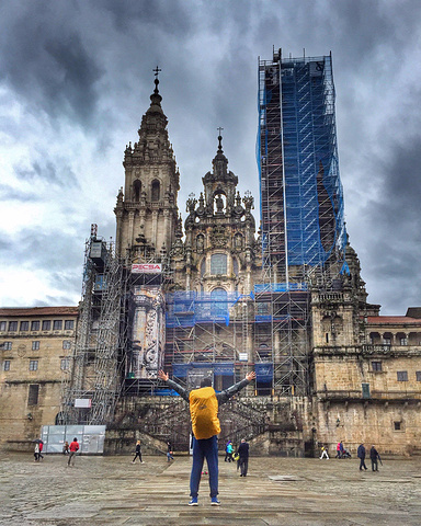 2022圣地亚哥康波司戴拉教堂游玩攻略,圣地亚哥大教堂正立面的巴洛...【去哪儿攻略】